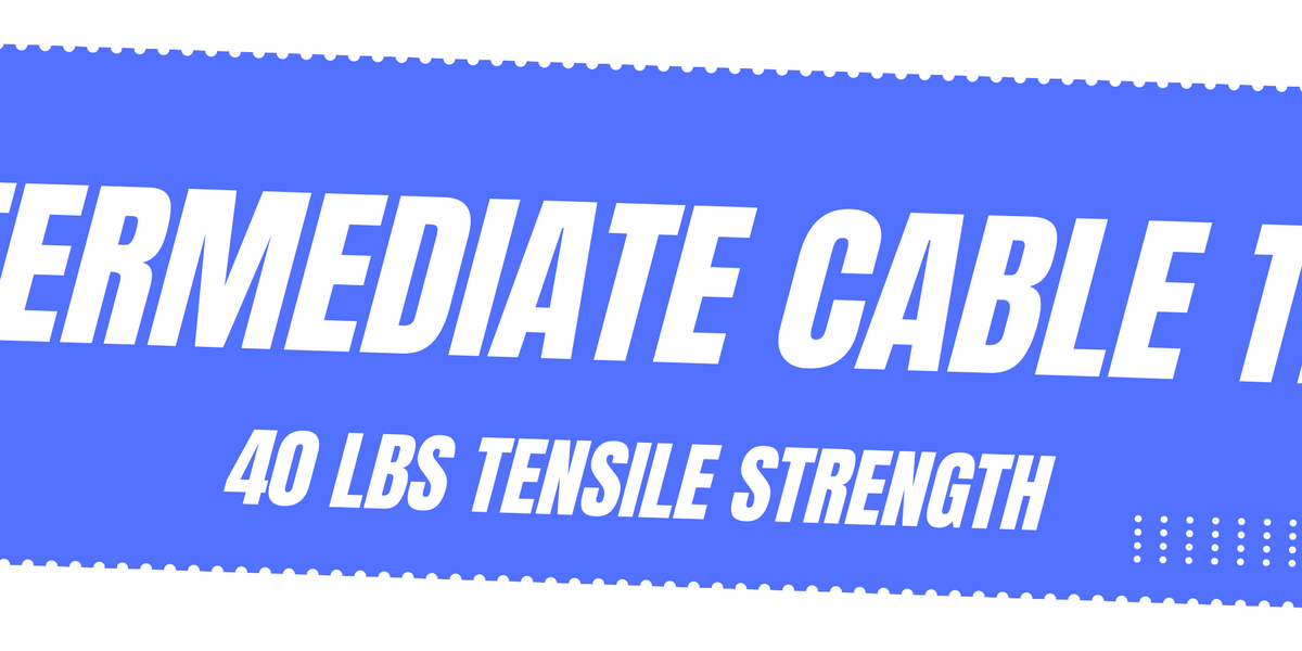 Intermediate Cable Ties (40 lbs) | Ferrules Direct