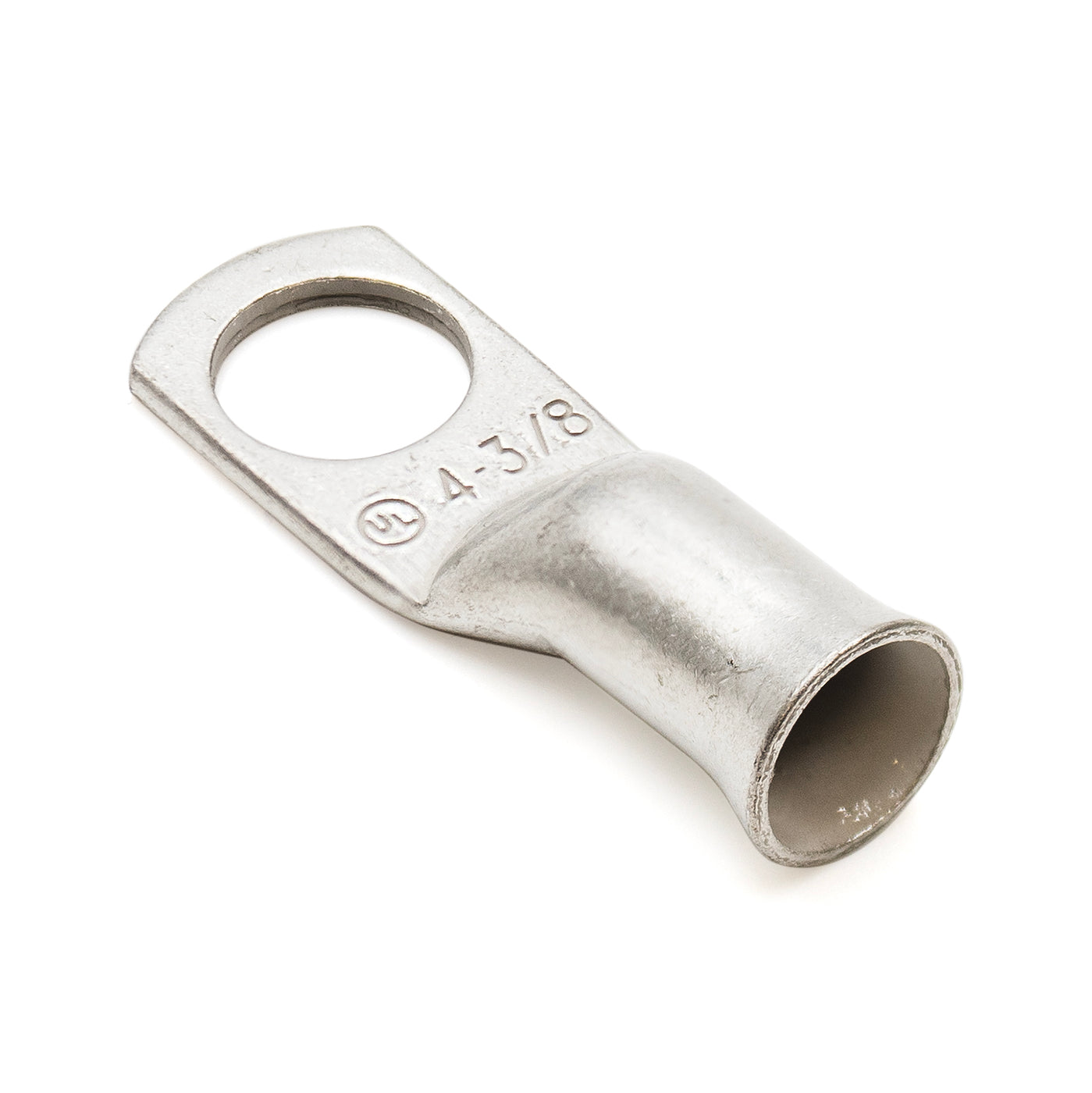 4 AWG Battery Cable Lugs, Tin Plated Copper, Terminal Lugs, 3/8" Stud ...