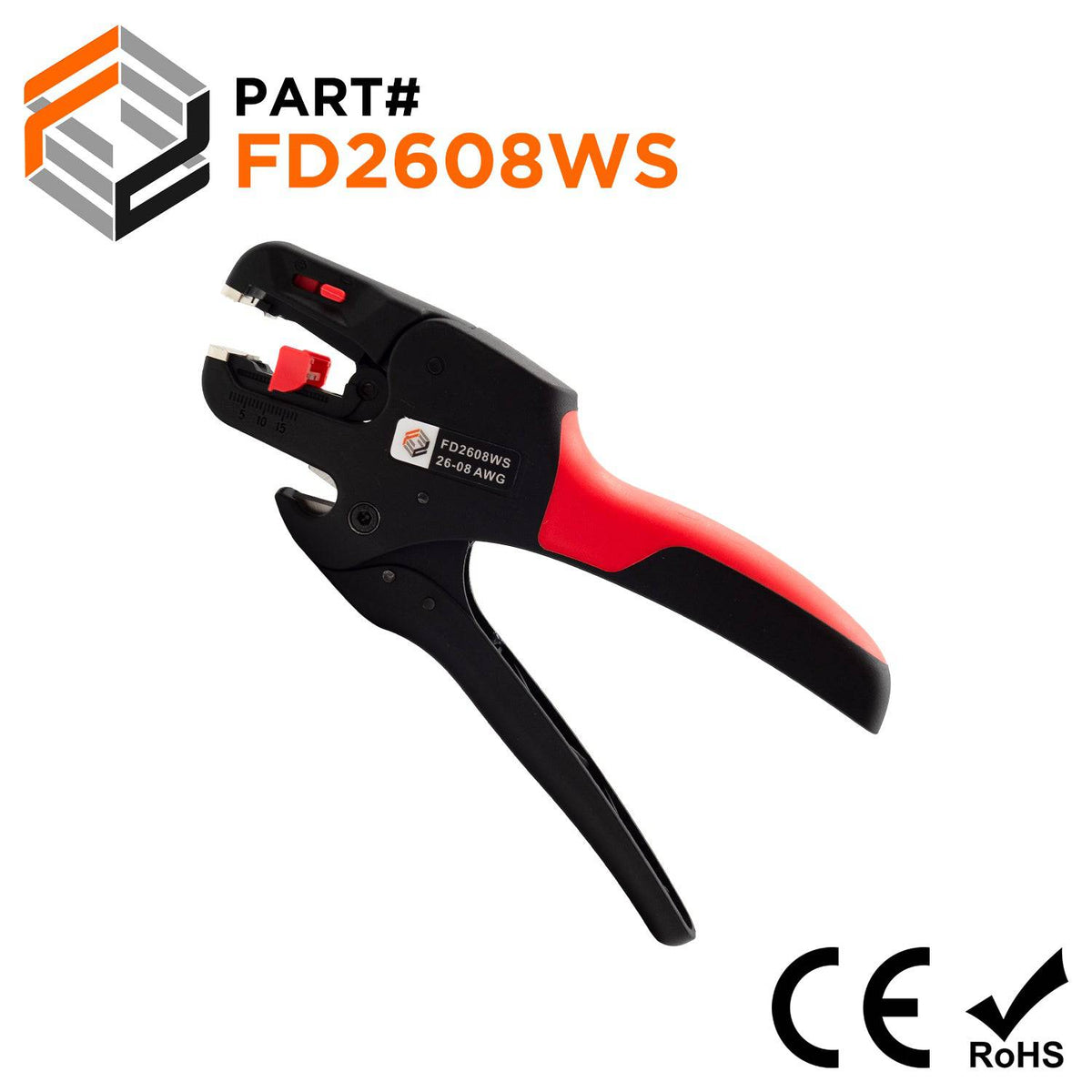 FD2608WS - 2-in-1 Wire Cutting and Wire Stripping Tool | Ferrules Direct
