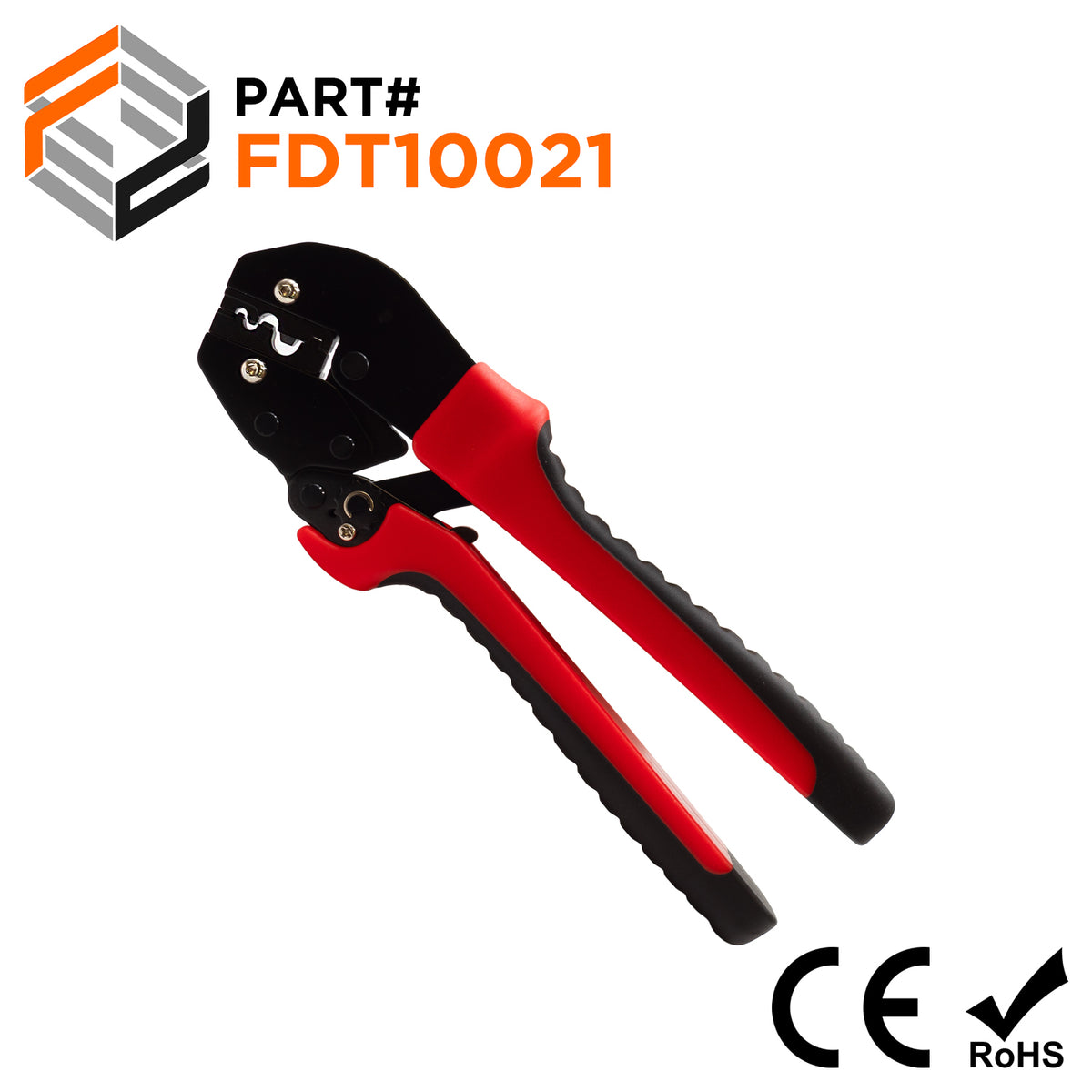 FDT10021 - 22 to 8 AWG Non Insulated Terminals Crimping Tool, XL Length ...