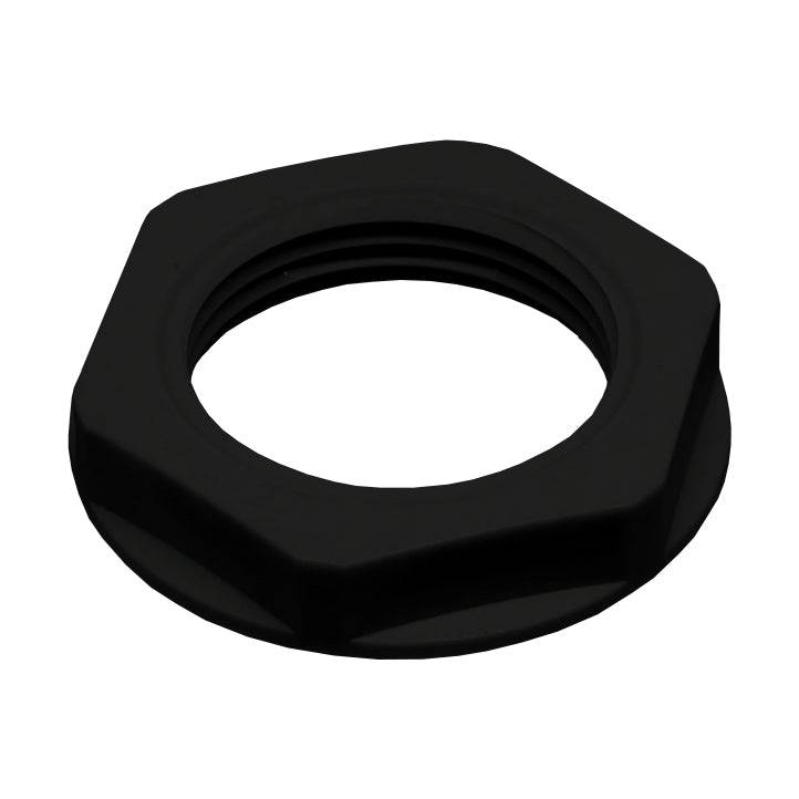 M24B-LN - M24 Thread Nylon Lock Nut for Metric Cable Glands, Black, UL ...
