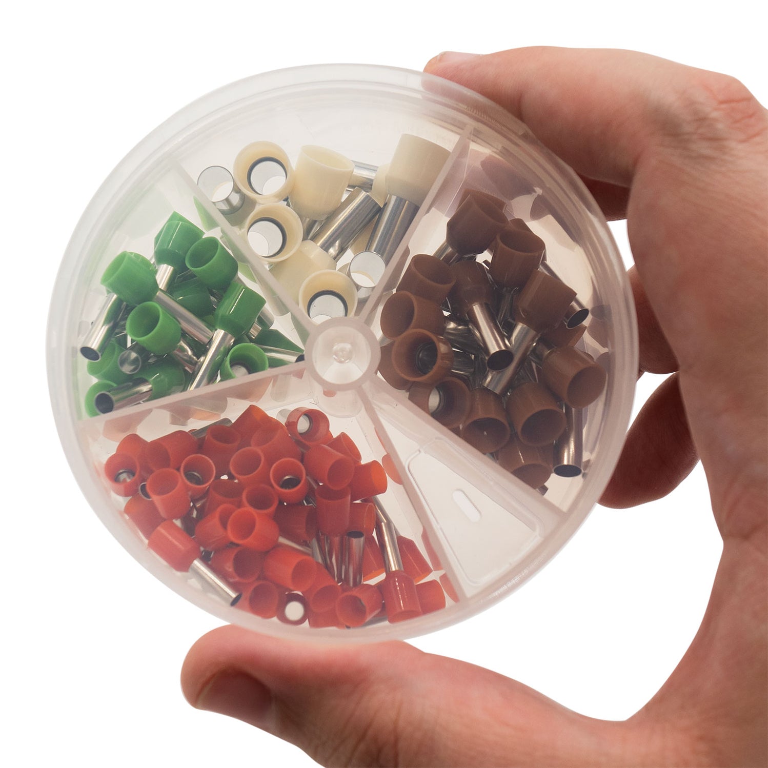 SK1206T - 12 to 6 AWG Single Insulated Wire Ferrules Mini Kit, 100 ...