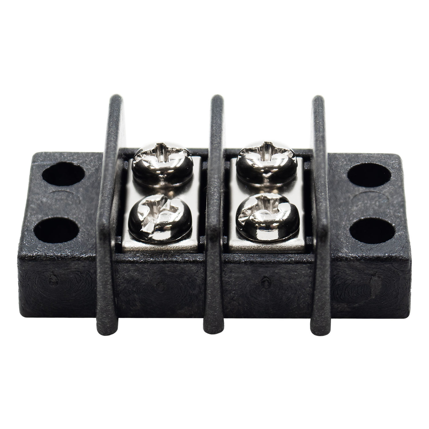 Barrier Strip Terminal Block, Terminal Strip, 2 Pole, Double Row, 20A ...