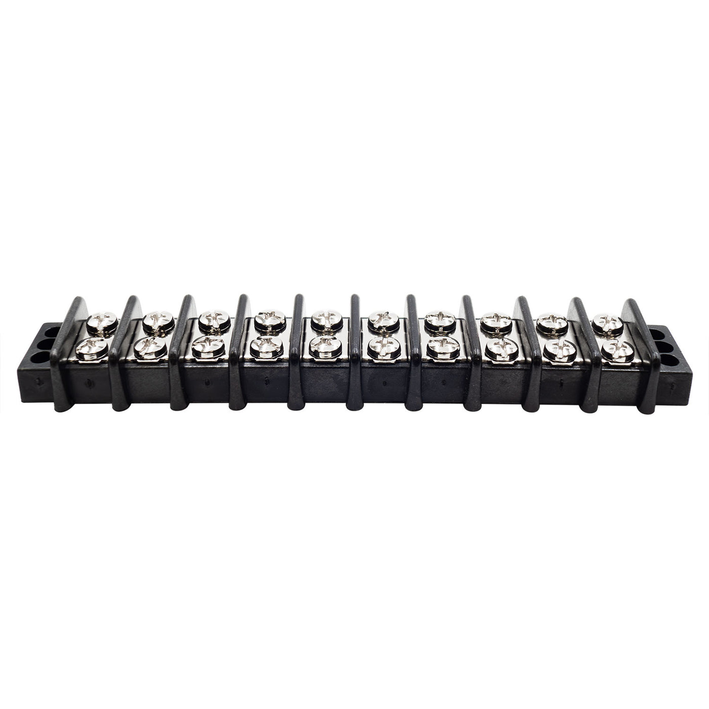 Barrier Strip Terminal Block, Terminal Strip, 10 Pole, Double Row, 30A ...