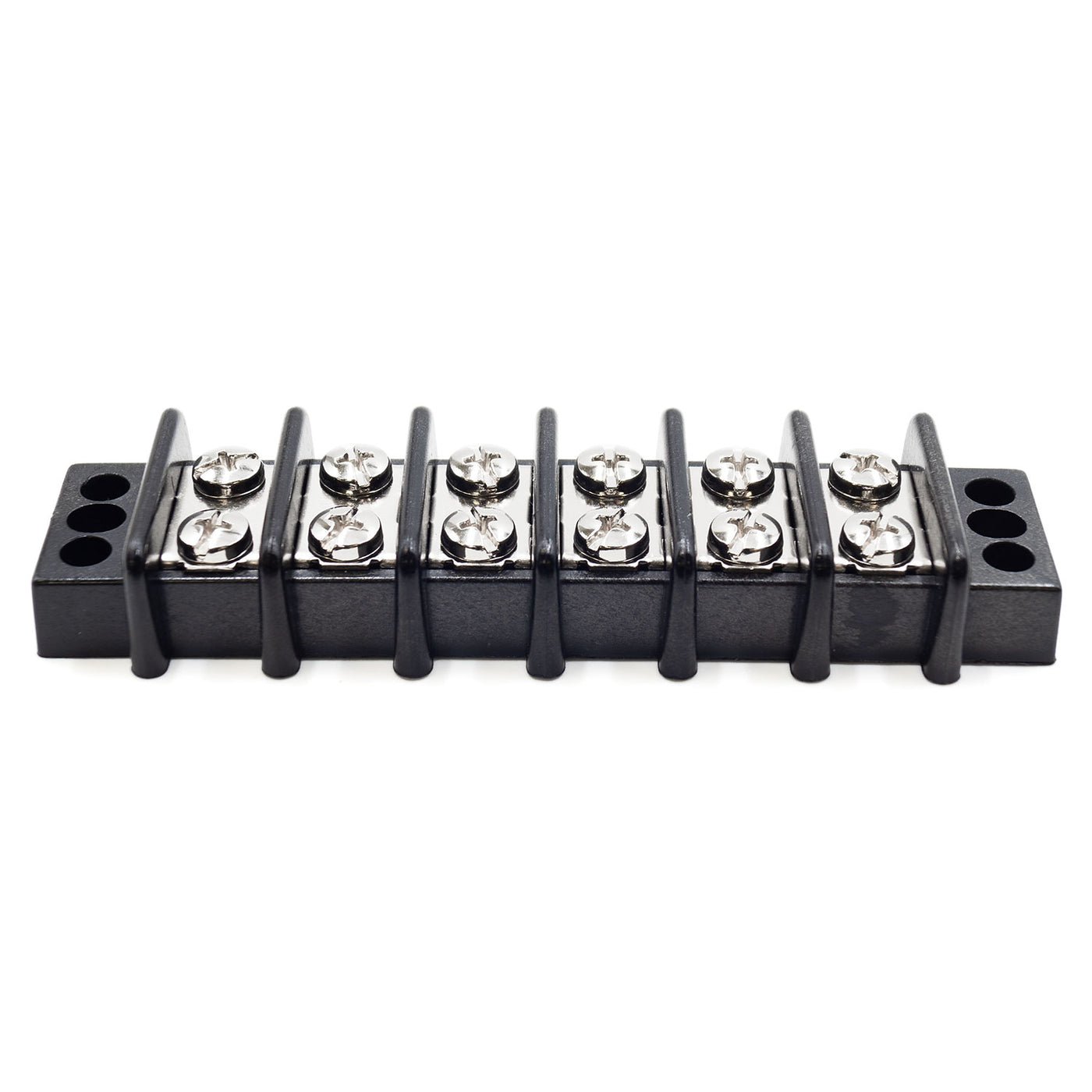 Barrier Strip Terminal Block, Terminal Strip, 6 Pole, Double Row, 30A ...