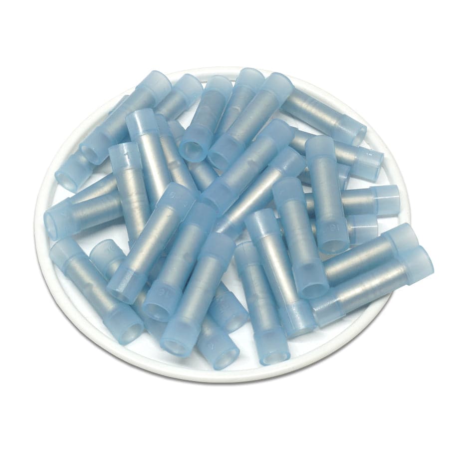 BNYTF2 - 16 to 14 AWG Nylon Insulated Butt Splice Connectors, Standard ...