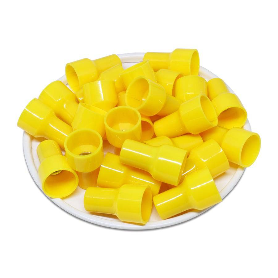 CEF5YL - 12 to 10 AWG Closed End Connectors, Pigtail Connectors, 100 ...