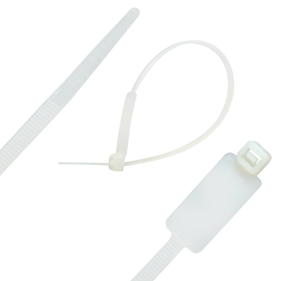 CT200MT - 8" Identification Nylon Cable Ties, 50-lb Tensile Strength ...