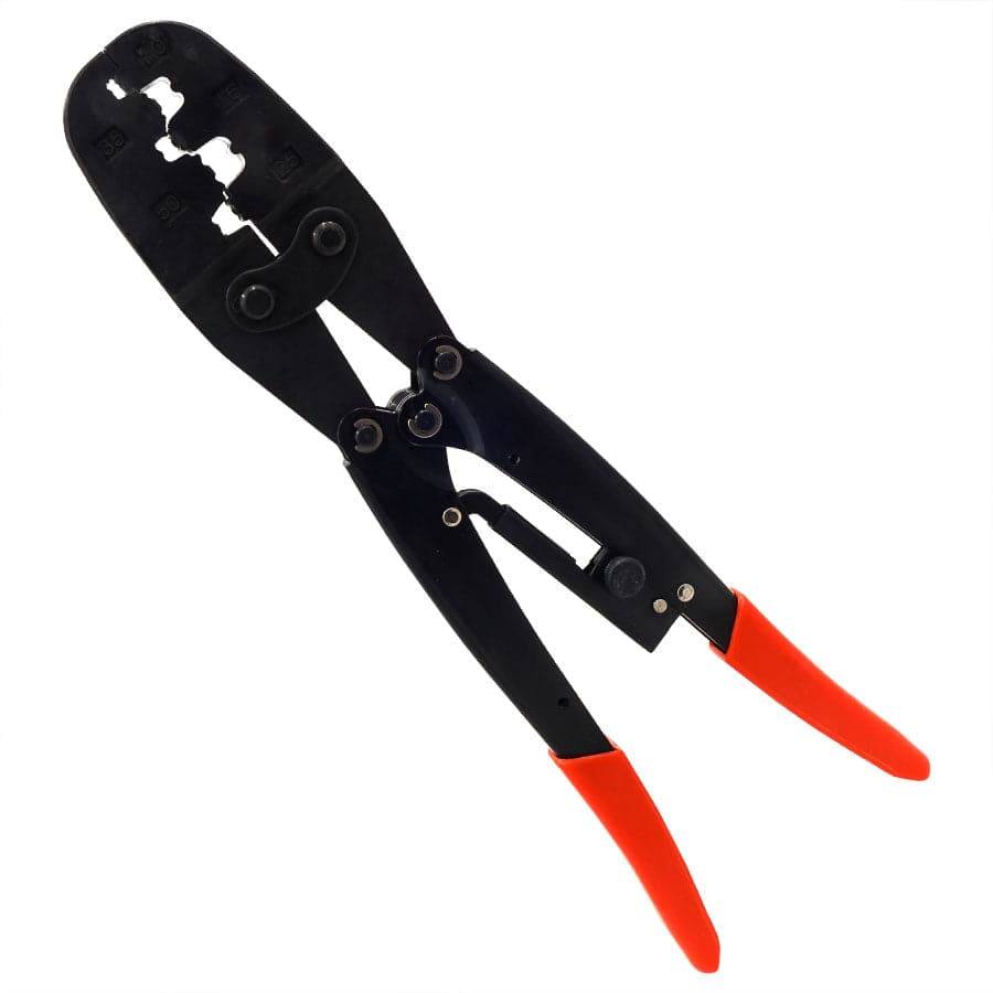 8 to 1 AWG Wire Ferrules Crimping Tool, Ratchet, Heavy Duty, XL Length ...