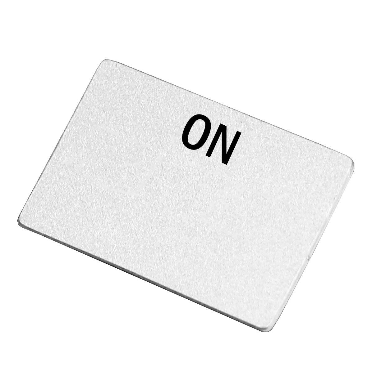 LP-06 - 22mm Legend Plate - ON | Ferrules Direct