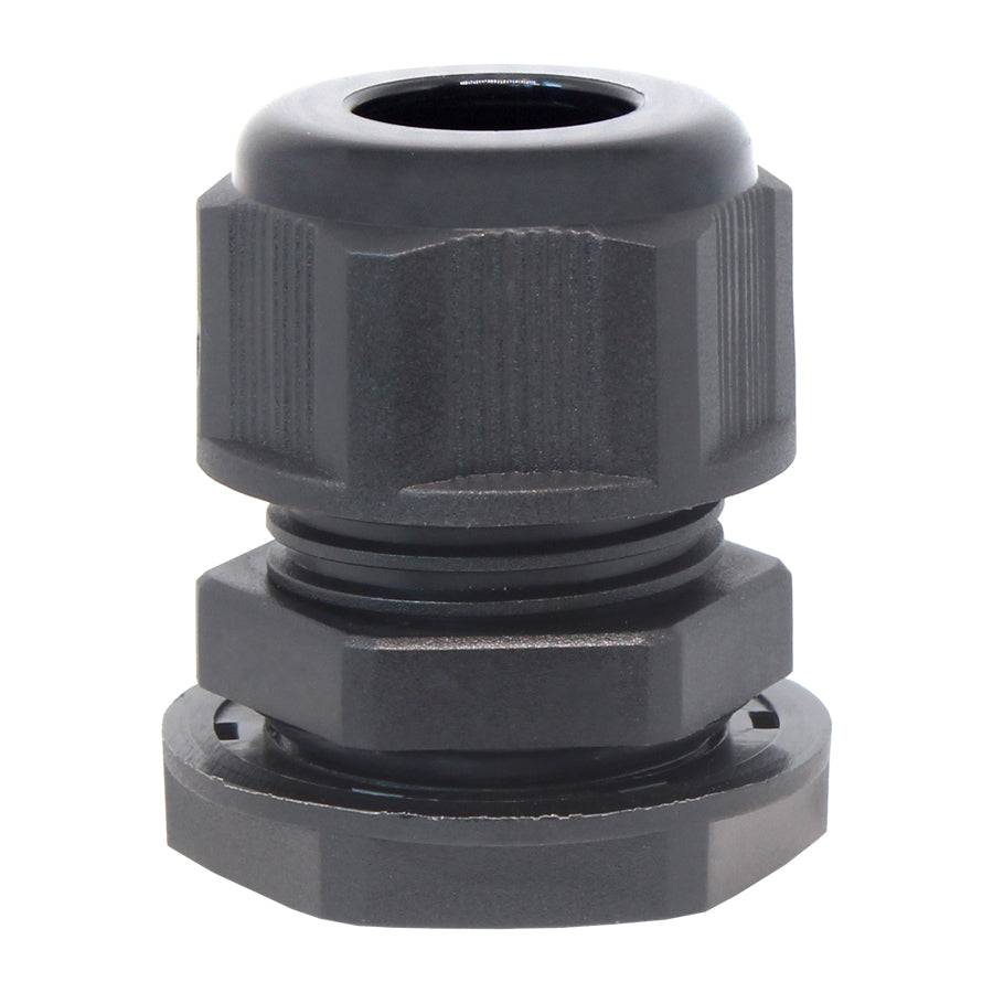 M2009B - M20 x 1.5mm Metric Thread Nylon Cable Gland, Black, Range: 3/ ...