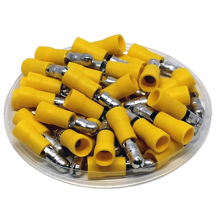 MPD5-195 - 12 to 10 AWG Vinyl PVC Insulated Male Bullet Connectors ...