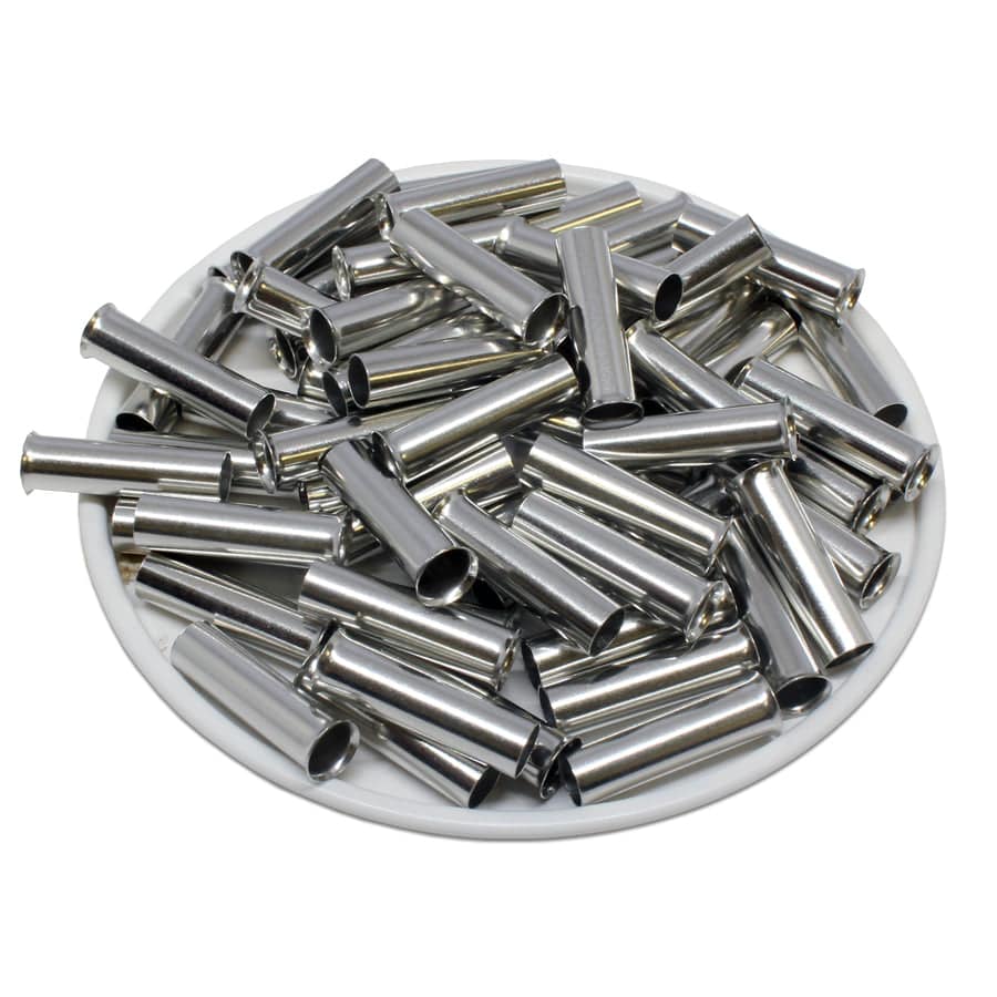 N100018 - 8 AWG (18mm Pin) Non Insulated Ferrules | Ferrules Direct