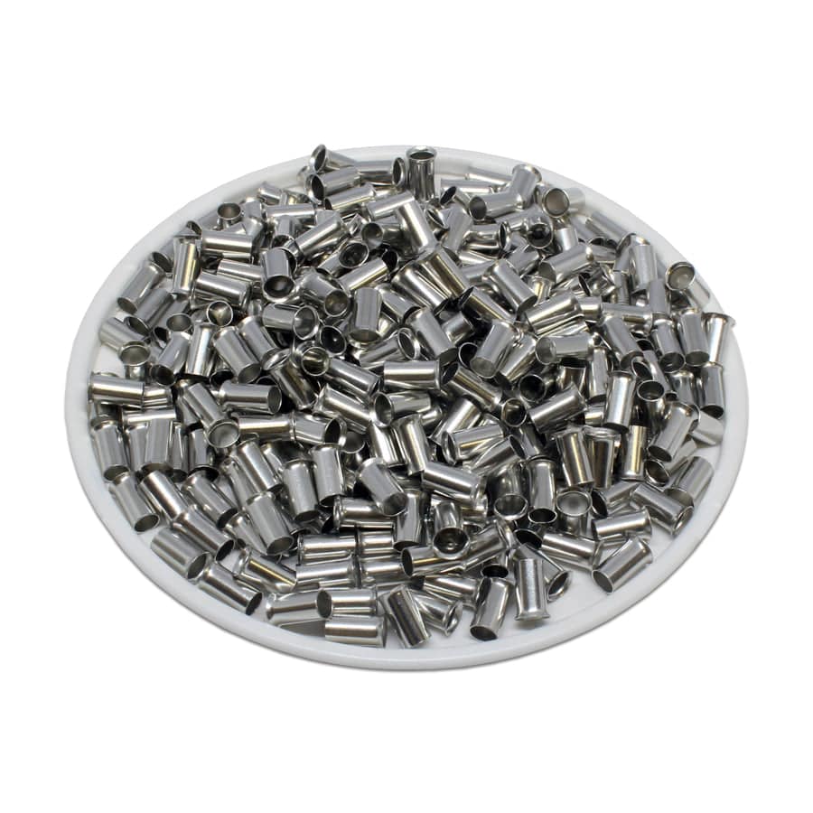 N25012 - 14AWG (12mm Pin) Non Insulated Ferrules | Ferrules Direct
