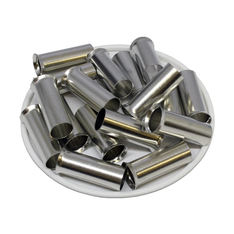 N420025 - 1 AWG (Small Diameter) Non Insulated Wire Ferrules, 25mm Pin ...