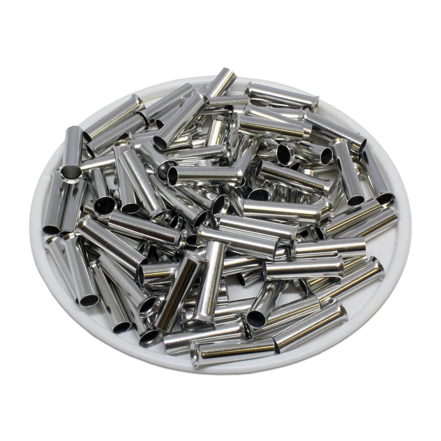 N60015 - 10 AWG Non Insulated Wire Ferrules, 15mm Pin, UL Recognized ...