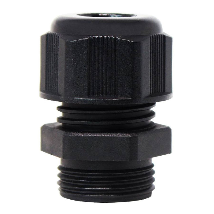 P1107B - PG11 Thread Nylon Cable Gland, Black, Range: 1/8" to 1/4", UL ...