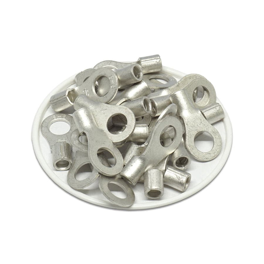 RNB8-8 - 8 AWG Non Insulated Ring Terminals, 5/16" Stud, UL Approved ...