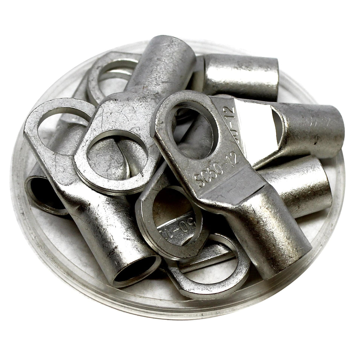 SCH508 - Non Insulated Tubular Ring Lugs - 1AWG - 1/0 AWG | Ferrules Direct