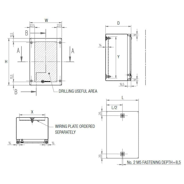 Junction Box Dimensions