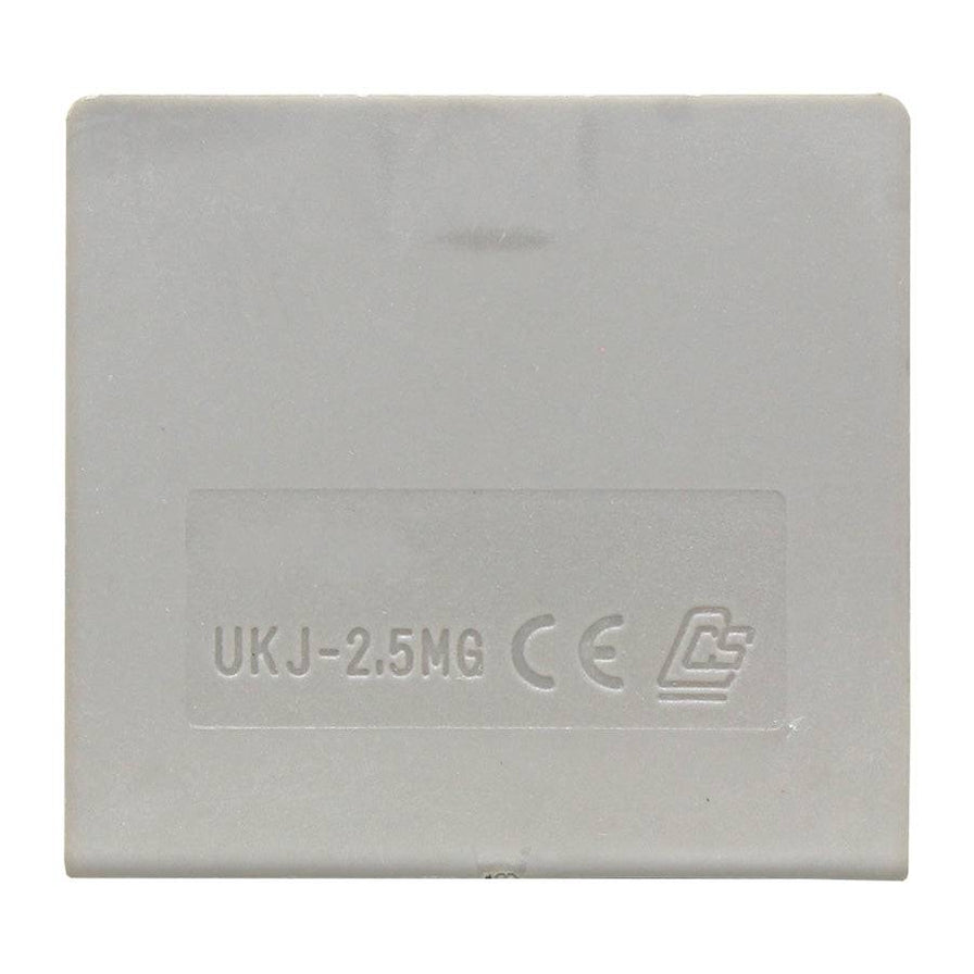 UKJ-2.5MG - End Cover for Miniature Feed Through, Screw Clamp Terminal ...